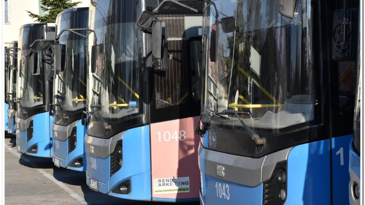 (Mapa) promena pravca za Gradske autobuse Linije 53 i 55 privremeno menjaju trasu od 14. aprila ...